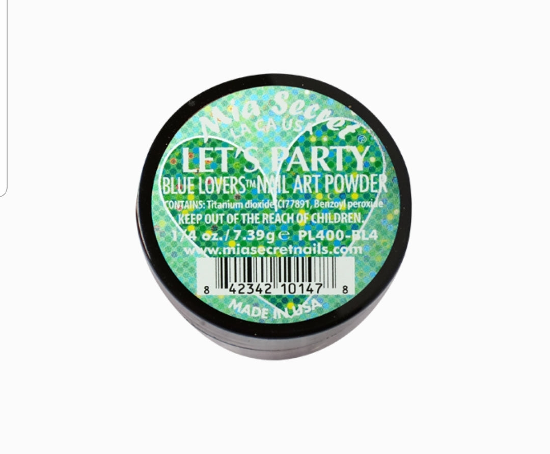 MIA SECRET COLECCION BLUE LOVERS - LET'S PARTY (PL400-BL4) | American Beauty Supply