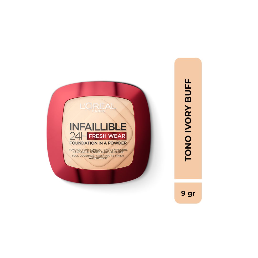 LOREAL INFALLIBLE SP PWDER IVORY BUFF | American Beauty Supply