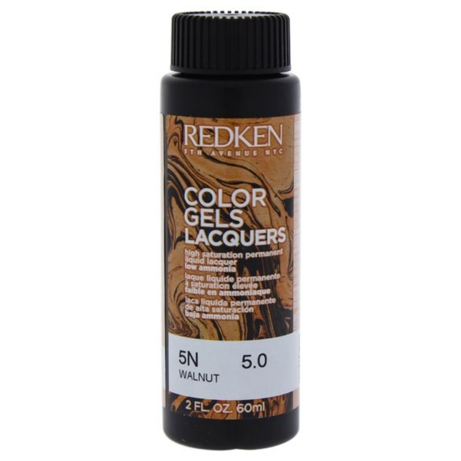 REDKEN 5TH AV. COLOR GELS LACQUERS WALNUT (5N 5.0) 60ML – American ...