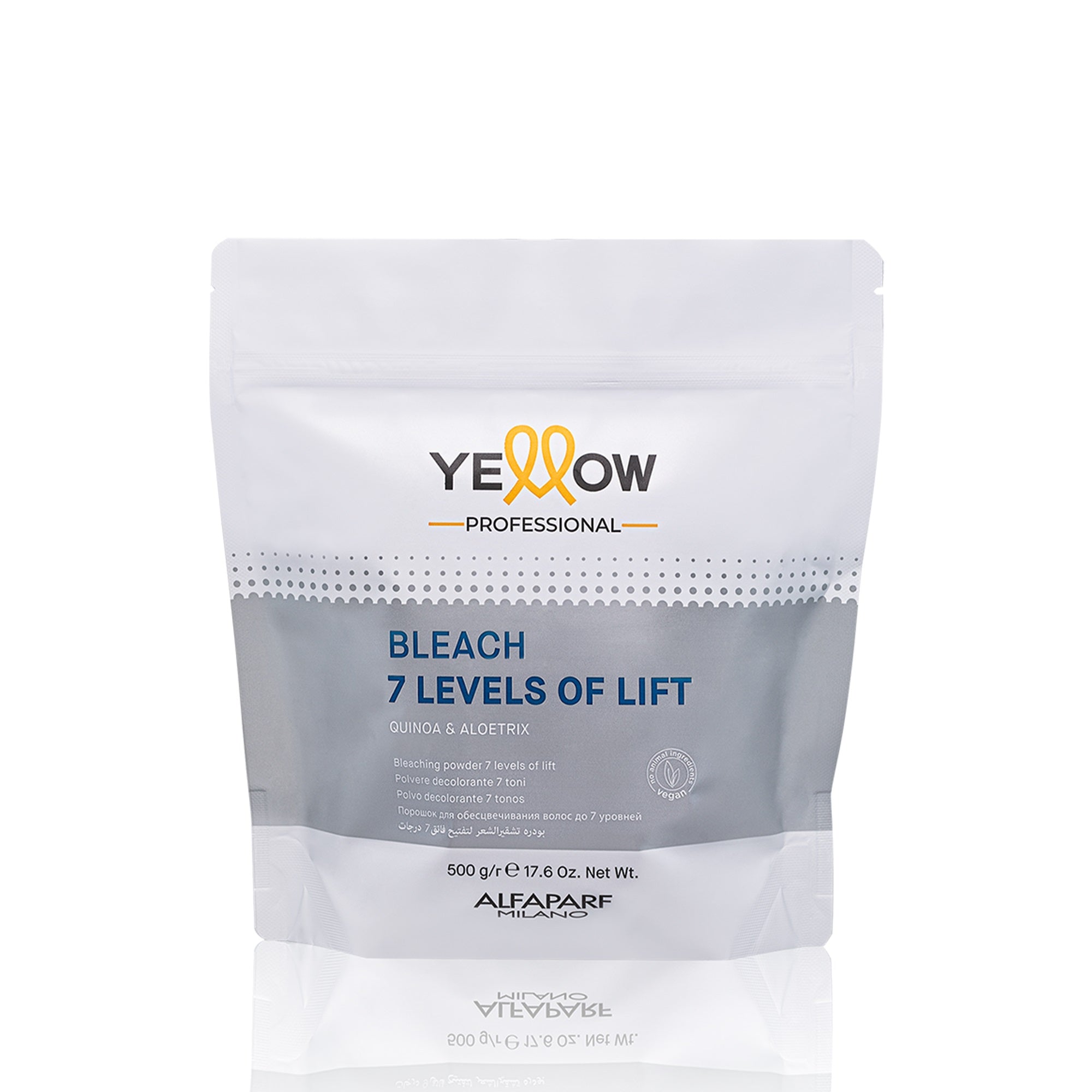 YELLOW BLEACH 7 LEVELS OF LIFT ( QUINOA AND ALOETRIX) 500GR | American ...